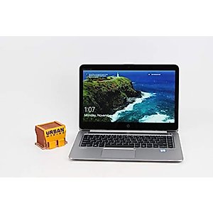 HP Elitebook Folio 1040 G3 14 FHD, Core i5-6200U 2.3GHz, 8GB RAM, 256GB Solid State Drive, Windows 10 Pro 64Bit, Webcam (RENEWED)