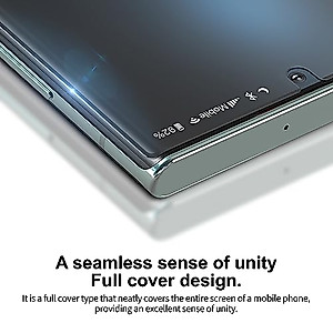 GOBUKEE Compatible for Samsung Galaxy S21 Ultra Premium Flexible PMMA Screen Protector Film, Installation Guide Tool Included, Full Edge Coverage - 2 Pack