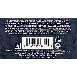 Tommy Bahama Maritime Deep Blue Eau de Cologne Spray, 2.5 Fl Oz (Pack of 1)