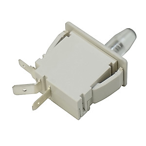Choice Manufactured Parts Refrigerator Door Light Switch fits GE, AP6328772, PS12295821, WR23X29161
