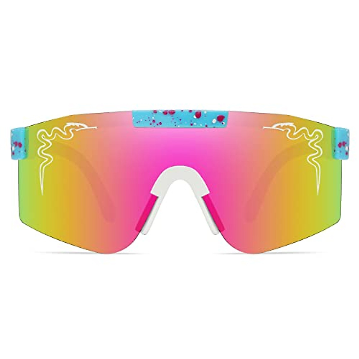 YCDAQCW Fashion Sunglasses For Men Women Outdoor Sports Cycling Eyewear UV400 Baseball Glasses (SA13)