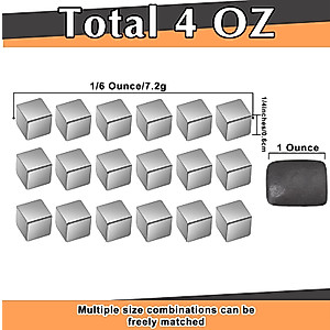 4 Ounce Tungsten Weights Tungsten Putty Weights Incremental Derby Weight Compatible with Pinewood Car Derby Weights for Maximum Speed