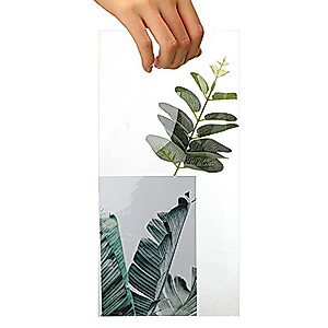 240 Pieces Door Hanger Bags 6 x 9 Inches Clear Plastic Door Knob Bag Packing Bag Waterproof Transparent OPP Bag with Hanger for Newspaper Flyers Notes Mail Card Protect Against Rain Dirt Bugs