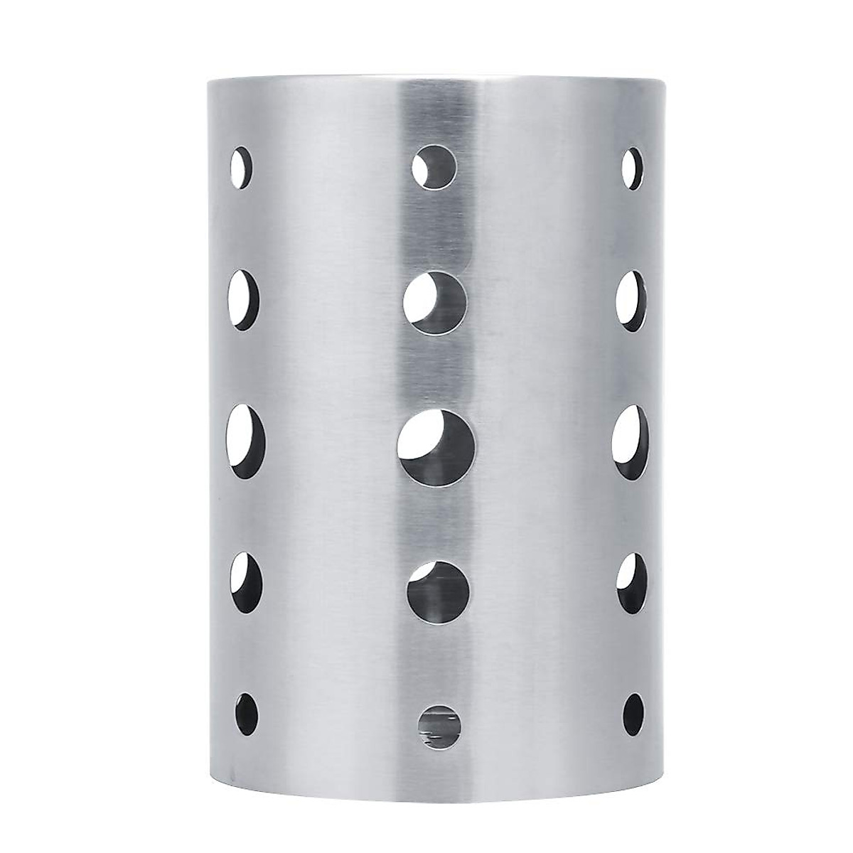 Jerliflyer Stainless Steel Tableware Storage Bucket, Kitchen Utensil Rack Caddy Stainless Steel Chopsticks Cutlery Cookware Organizer Cutlery Storage Rack