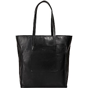 Scully Cintia Leather Tote Bag Black One Size