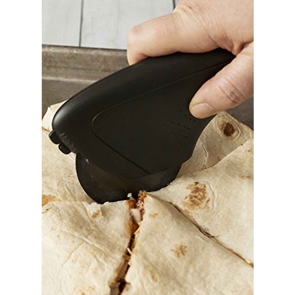 Pizza Cutter Wheel: Easy Clean - Protective Blade Guard -Razor Sharp Ceramic Edge Cuts Smoothly - Sharper than Stainless Steel, No Rust Nonstick Pizza Slicer - Luxury Gift Box - Pizza Gifts | Cestari