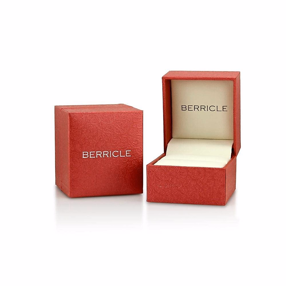 BERRICLE Sterling Silver Solitaire Wedding Engagement Rings 3 Carat Pear Cut Cubic Zirconia CZ Ring Set for Women, Rhodium Plated Size 7