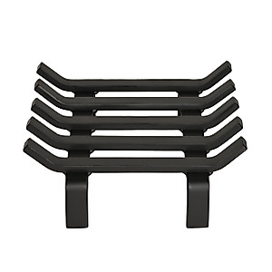 SteelFreak Heavy Duty 13 x 10 Inch Steel Grate for Wood Stove & Fireplace - Made in The USA