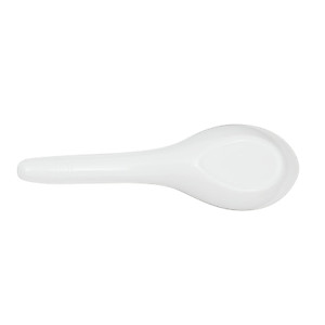 Melamine Rice Spoon for Noodles, Ramen, Miso Soup, Won Ton (1.5 x 5 In, 12 Pack)