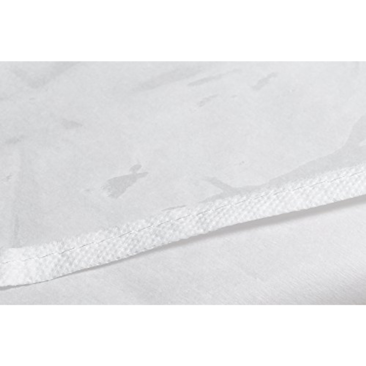 Clear Vinyl Shoulder Covers Closet Suit Protects Storage Home Decor Set of 12, 12"H x 22"W x 2"D