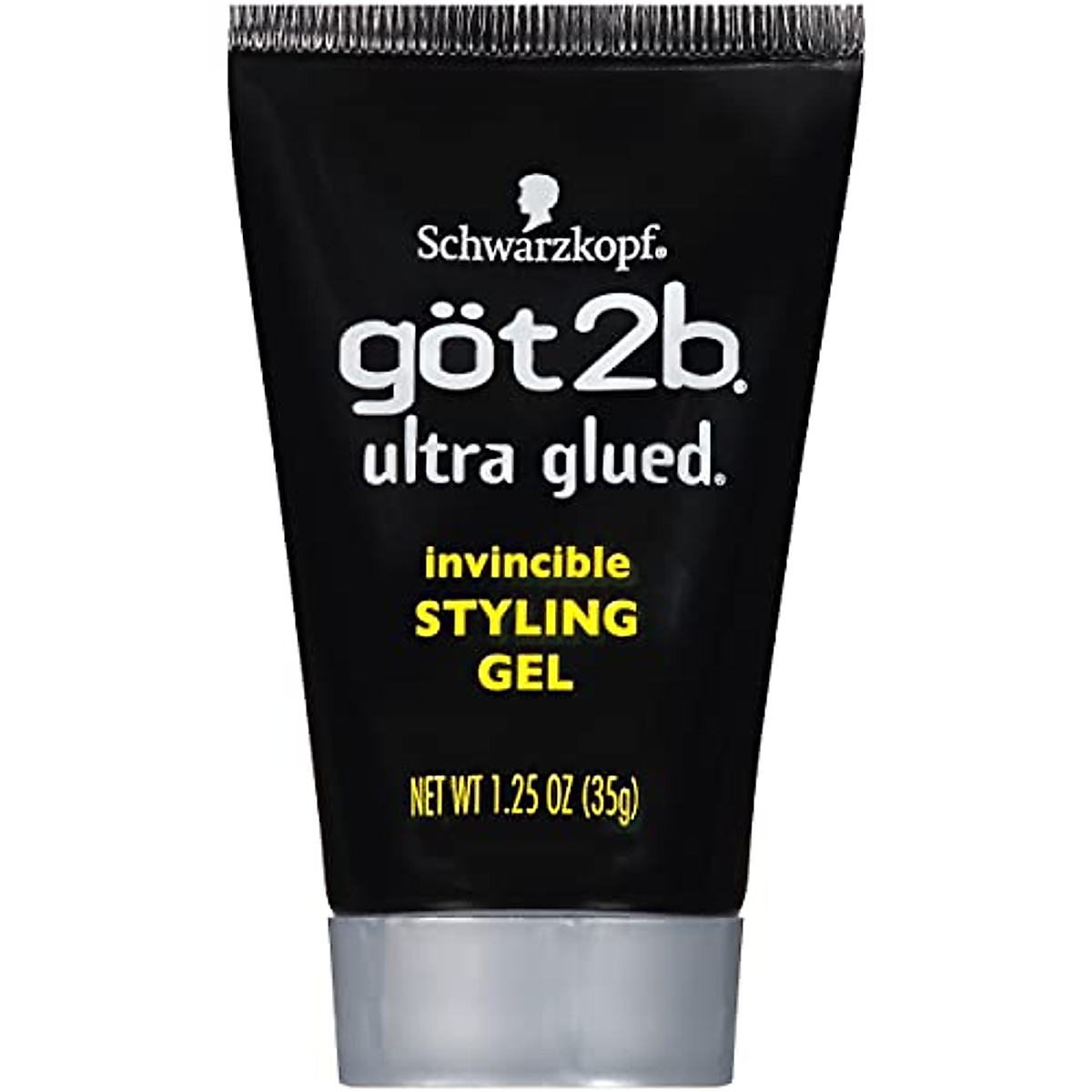 Got2B Ultra Glued Invincible Styling Gel 2 - 6 oz tubes + 1 Travel 1.25 oz tube