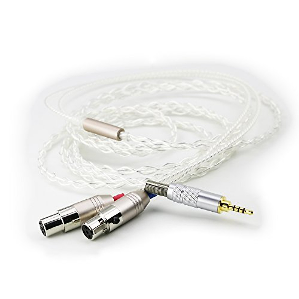 NewFantasia 2.5mm Trrs Male Balanced HiFi Cable Compatible with Audeze LCD-2, LCD-3, LCD-4, LCD-X, LCD-XC Headphone and for Astell&Kern AK240 AK380 onkyo AK320 DP-X1 FIIO 2.1m/6.5ft