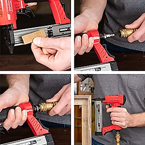 Arrow PT23G 23 Gauge Compact Pneumatic Pin Nail Gun, Oil-Free, Fits 3/8”, 1/2”, 5/8”, 13/16” and 1” Nails