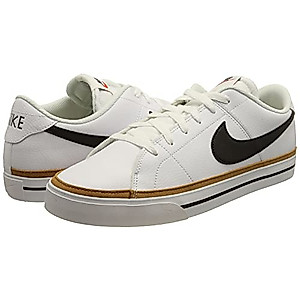 Nike Men's Training Gymnastics Shoe, White Black Desert Ochre Gum Light Brown, 7