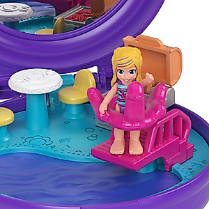 Mattel Pool Clip and Comb Polly Pocket Compact