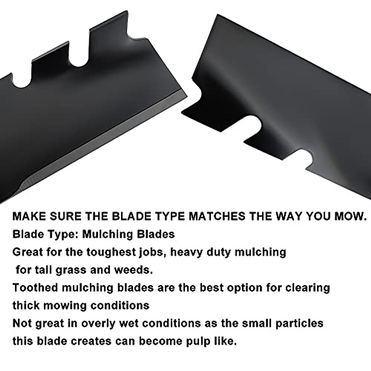 Grasscool Timemaster 30 inch Mower Mulching Blades for Toro 20199 20200 20975 20977 Lawnmower Replace for 20120P 120-9500-03