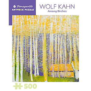 Wolf Kahn: Among Birches 500-Piece Jigsaw Puzzle (Pomegranate)
