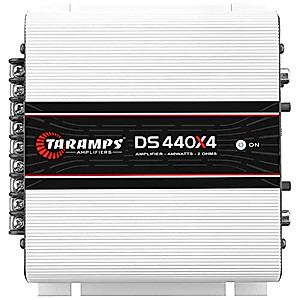 Taramps DS 440x4 4 Channels 440 Watts Rms Car Audio Amplifier 2 Ohm