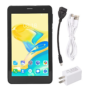 GOWENIC 7 Inch Tablet, 1280x800 HD Tablet Quad Core Processor 2GB 32GB Storage, 128GB Expand Support, Dual Camera, 2.4G 5G Dual Band WiFi Tablet (US Plug)