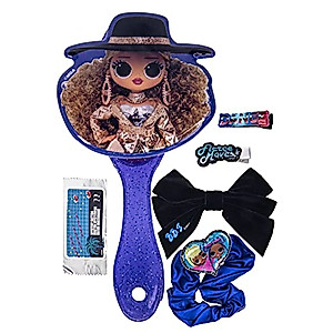 L.O.L Surprise! Townley Girl Hair Accessories Box|Gift Set for Kids Girls|Ages 3+ (6 Pcs) Including Hair Bow, Hair Clips & Brush, Button Pin and More, for Parties, Sleepovers & Makeovers