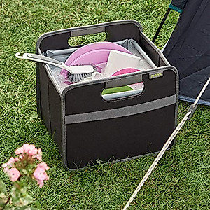 meori Party Bowl & Wash Insert for Small & Large Foldable Boxes Accessory, Grey