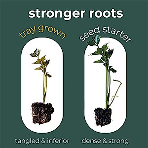 Window Garden Expanding Organic Fiber Soil 12qt and Hydrating Bag, Potting Soil for Planting Indoors or Outdoors, Plant Soil for Any Seed Starting Kit, Microgreens or Succulent, Easy-to-Store Soil