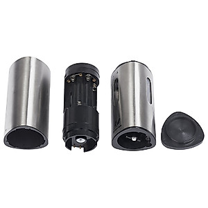 AD Kitchenware Electric Pepper Grinder Salt and Pepper Mill Kitchen, Stainless Steel