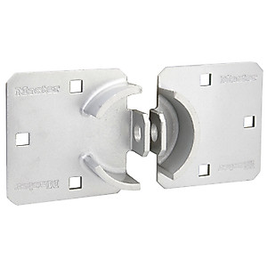 Master Lock Hasp, Solid Steel Hidden Hasp, 9 in. Wide, 770
