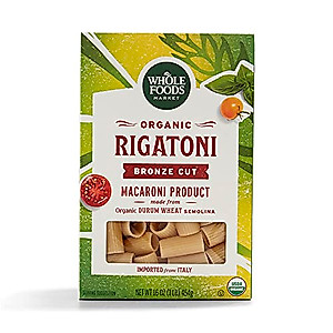 Whole Foods Market, Organic Rigatoni, 16 Ounce