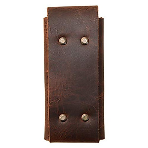 Hide & Drink, Leather Riveted Swiss Knife Case, Holster, Protector, Hiking & Camping Essentials, Handmade :: Bourbon Brown