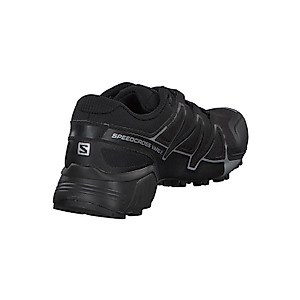 Salomon Men's Speedcross Vario 2 Trail Running Shoe, Black, 8 M US