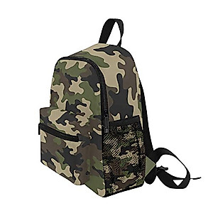 Toddler Kids Backpack Camo Style 12 Inch Preschool Backpack School Bag Mini Casual Daypack for Boy Girl