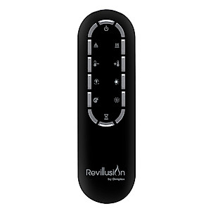 Dimplex Revillusion® 30 Inch Built-in Electric Firebox - Herringbone Brick Background - Includes Realistic Faux Logset, Front Glass Panel, Firebox, and Plug Kit