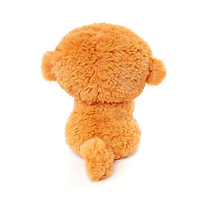 WEIGEDU Baby Small Monkey Toy Stuffed Animal, Cute Plush Gifts for Kids Birthday Bedtime Easter, 5.9" Yellow Golden