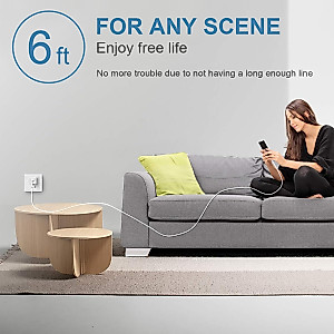 ROMITAZ iPhone Charger 3-Pack Fast Phone Charger USB Fast Cable Compatible with iPhone 14/14 Plus/14 Pro/14 Pro Max/13/13Pro/12/12 Pro/11/11Pro/XS/Max/XR/X/8,iPad