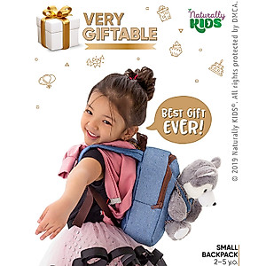 Wolf Backpack, Wolf Toys for Girls Boys, Wolf Stuffed Animal, Husky Toy for Kids