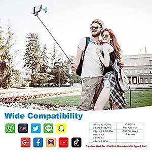 ySky Upgraded （Plug-Play） Wireless Lapel Lavalier Microphone for iPhone iPad Recording,YouTube Facebook Live Stream,Vlog, Auto-Sync Wireless Mic with 2 Clips (No Need App/Bluetooth)