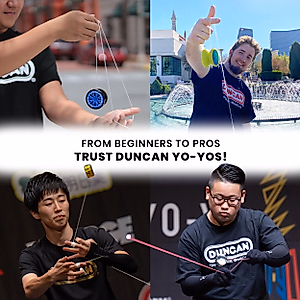 Duncan Toys First Yo! - Best Beginner Yo-Yo for Kids, Responsive Yo Yo, YoYo Toy - Purple/Yellow