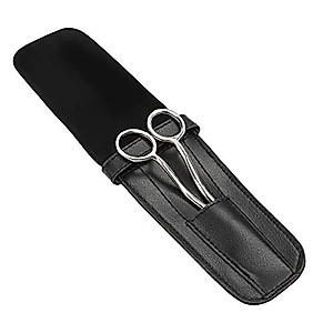 Handi Stitch Duckbill Appliqué Scissors with Case - 6 inch/15cm Overall Length - Scissor for Appliquéing & Embroidery - Paddle Shaped for Arts & Crafts, Fabric & Embroidery - Small Cutting Scissors