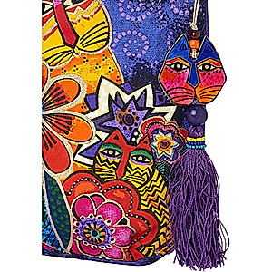 Laurel Burch Laurel's Garden Crossbody Bag (Laurel's Garden)