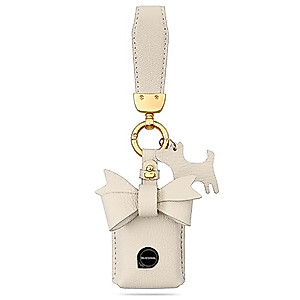 TAIKOO Smart Key Fob Cover Case for Volvo XC90 XC60 XC40 S60 S90 V60 T5 T6 T8 Car Key Case Cover Accessories (Intelligent keys [White])