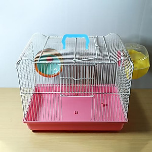 POPETPOP 10pcs Cage Handle Replacement Tray for Dog Crate Chinchilla Cage Bird Cage Accessories Bird Accessories for Cages Animal Crate Cage Lifting Handle Travel Heavy Plastic