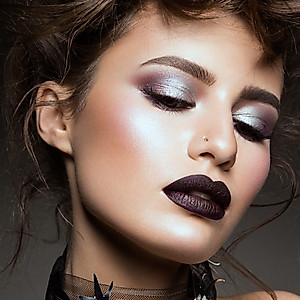 Body Candy 14k Gold L-Shaped Nose Ring with 1.5mm Diamond (0.015 cttw), Hypoallergenic Nose Jewelry - Handmade in USA, 20 Gauge 1/4 inch at Bend