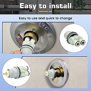 RP46074 Delta Cartridge Replacement, Compatible with Delta 13/14 Series Shower Faucets, Single Handle Universal Shower Cartridge Repair Kit, Replacement Monitor Cartridge Parts