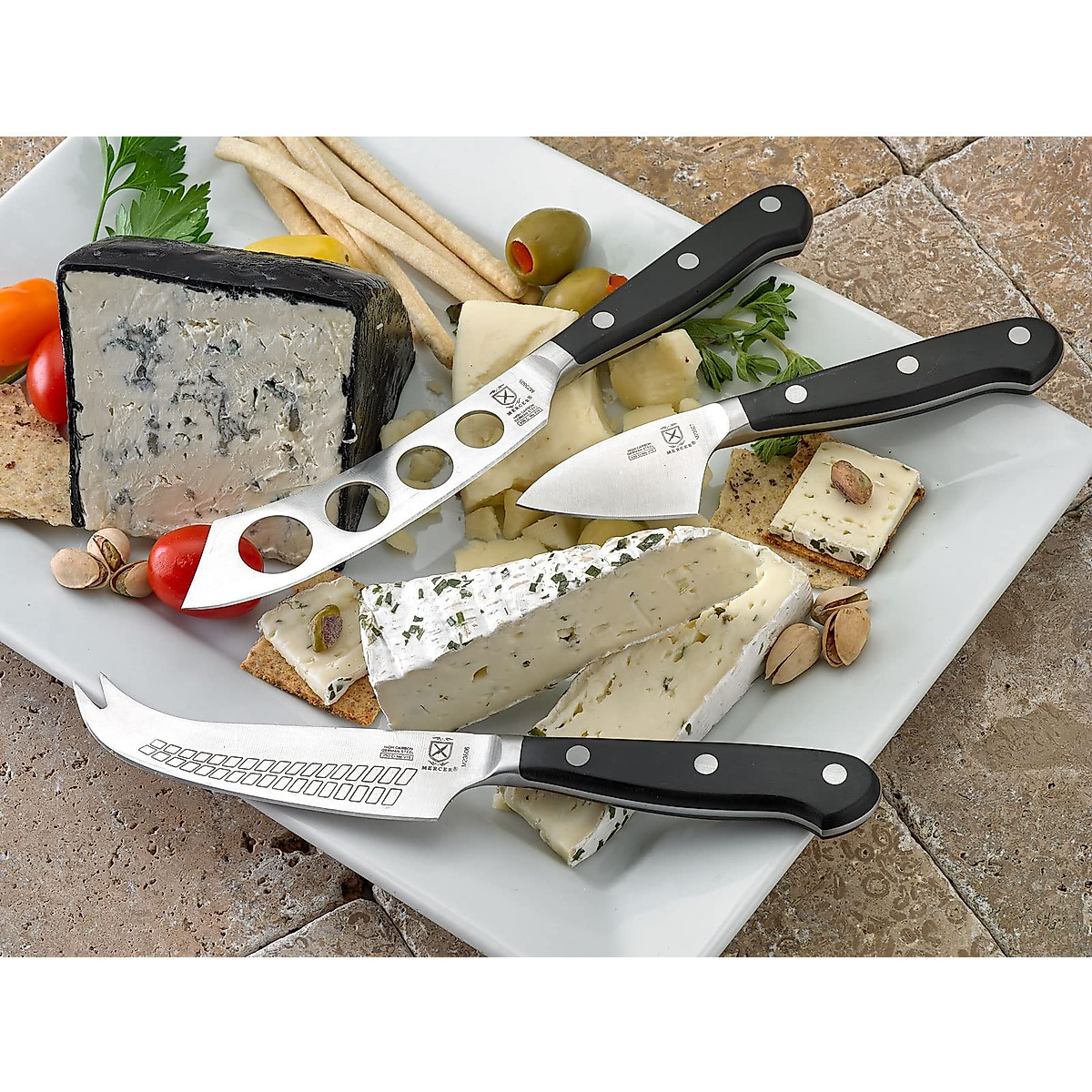 Mercer Culinary Renaissance Cheese Knife Set