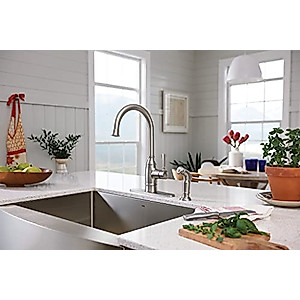 Moen G18121 1800 Series 30-Inch X 21-Inch Stainless Steel 18 Gauge Single Bowl Farmhouse Kitchen Sink