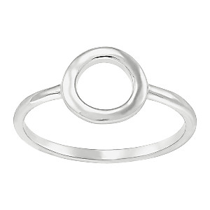 Silpada 'Petite Karma' Ring in Sterling Silver, Size 8, Size 8