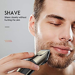 BESTRONG Luxury Cordless Hair Clippers for Men, Professional Hair Trimmer - Rechargeable High Capacity Battery, Clippers for Hair Cutting Home Barber Kit, Beard Trimmer with LED Display Waterproof