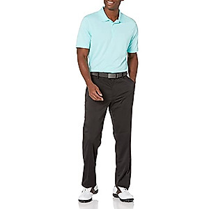 Amazon Essentials Men's Regular-Fit Quick-Dry Golf Polo Shirt (Available in Big & Tall), Aqua Blue, Medium