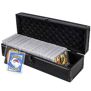 Solid Plastic Toploaders-Storage-Box, Super Durable Card Case for 3" x 4" Toploader, Card Holders for Trading Cards and Sports Cards